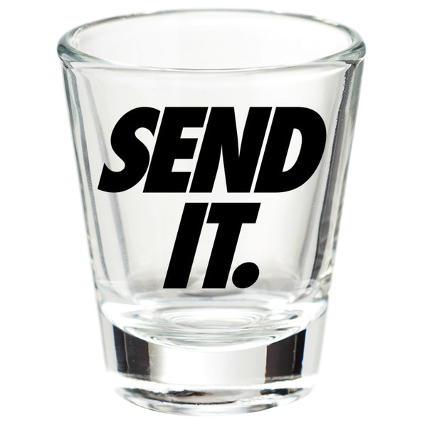 Send It Shot Glass - Jerry of the Day