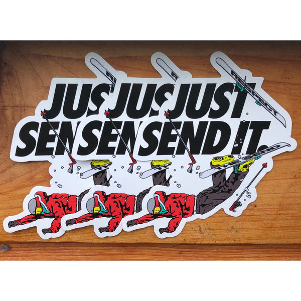 Just Send It Sticker - Jerry of the Day